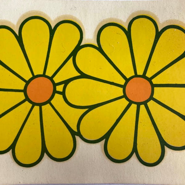 Vintage Flower Decal - Etsy