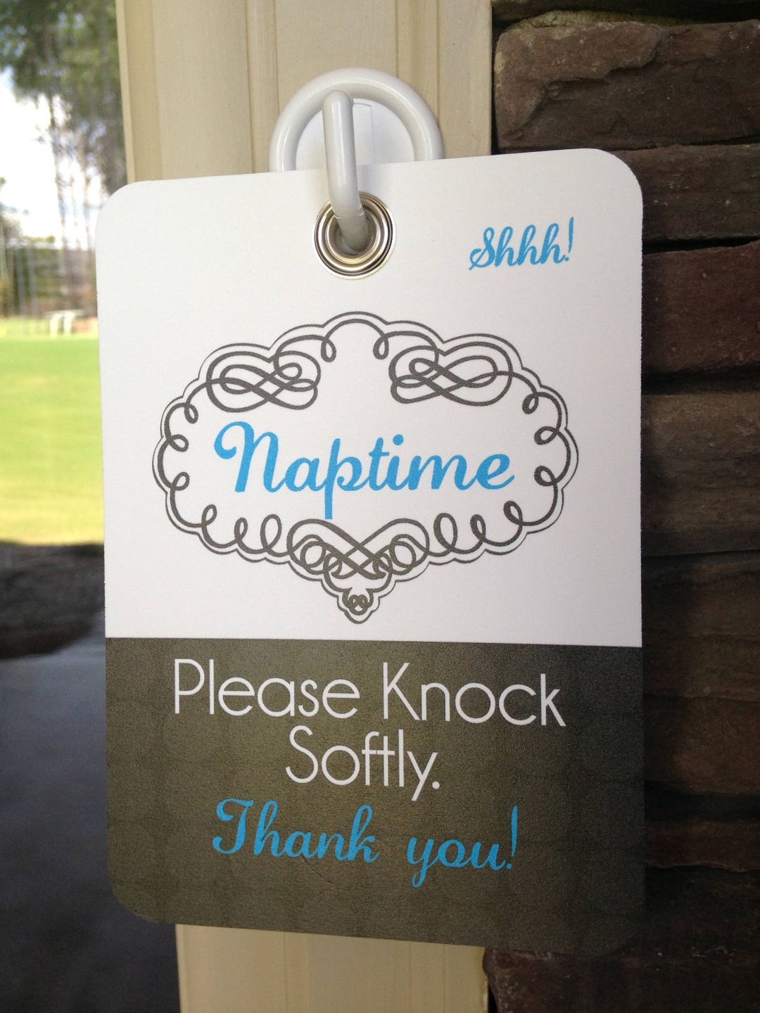 Double-sided (don’t Disturb & Knock Softly) - Etsy