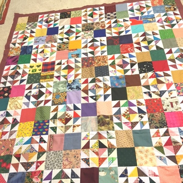 Country Style Quilt - Etsy