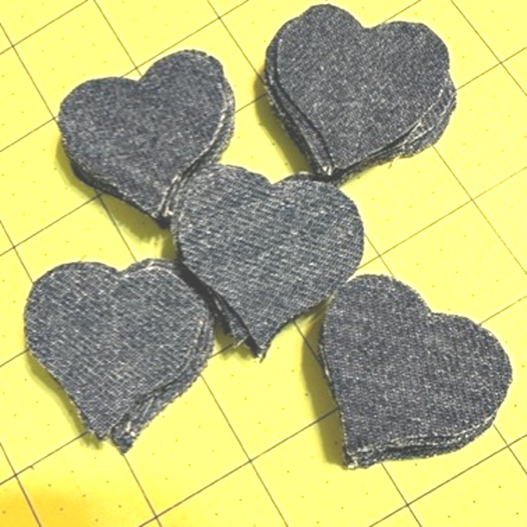 DENIM HEARTS MINIS Packs of 50 Pieces Junk Journals - Etsy