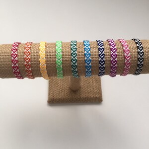 Heart Friendship Bracelets // Valentine's Day Bracelets // Woven ...