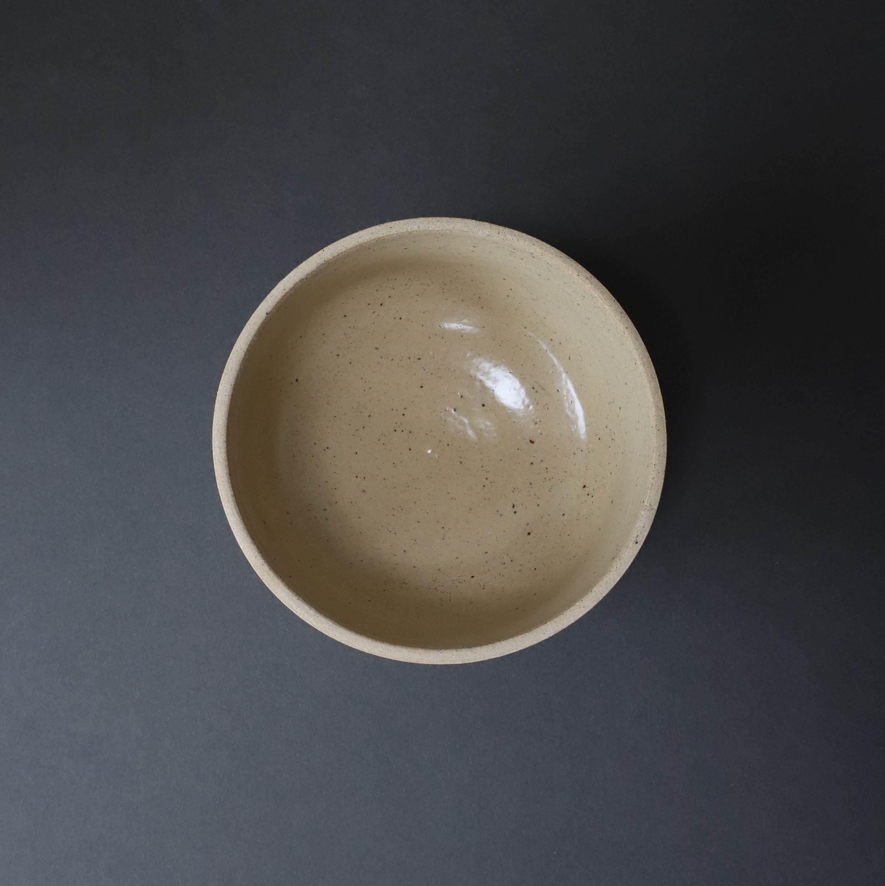 Stoneware Bowl With Geometric Design - Etsy