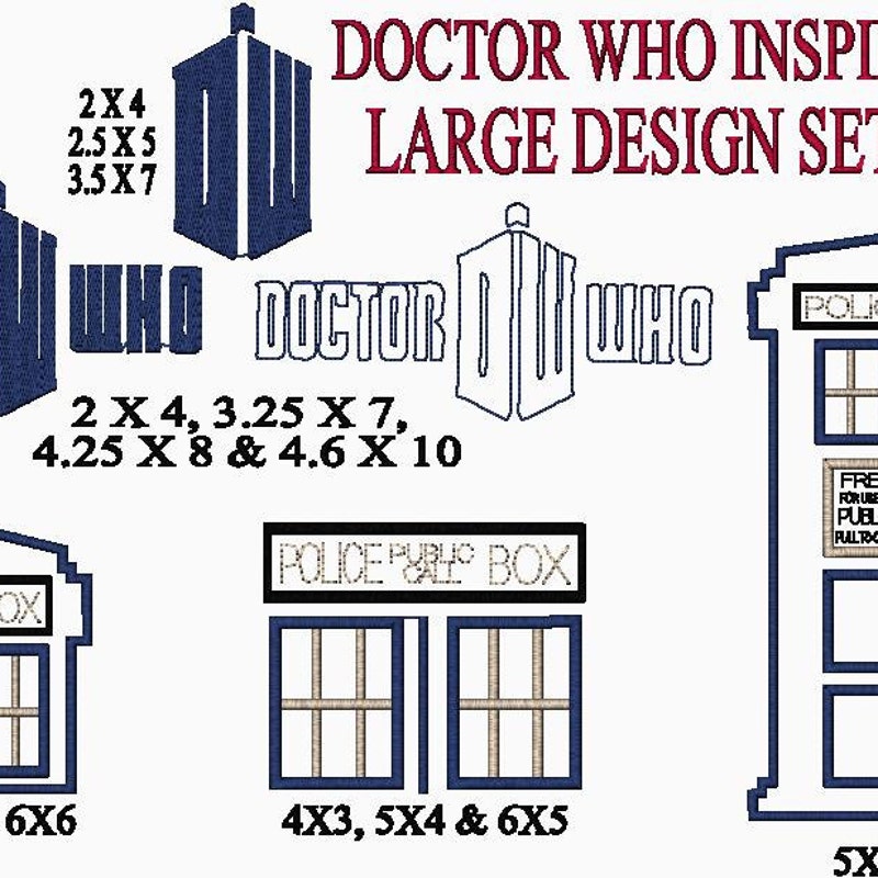 Doctor Embroidery - Etsy