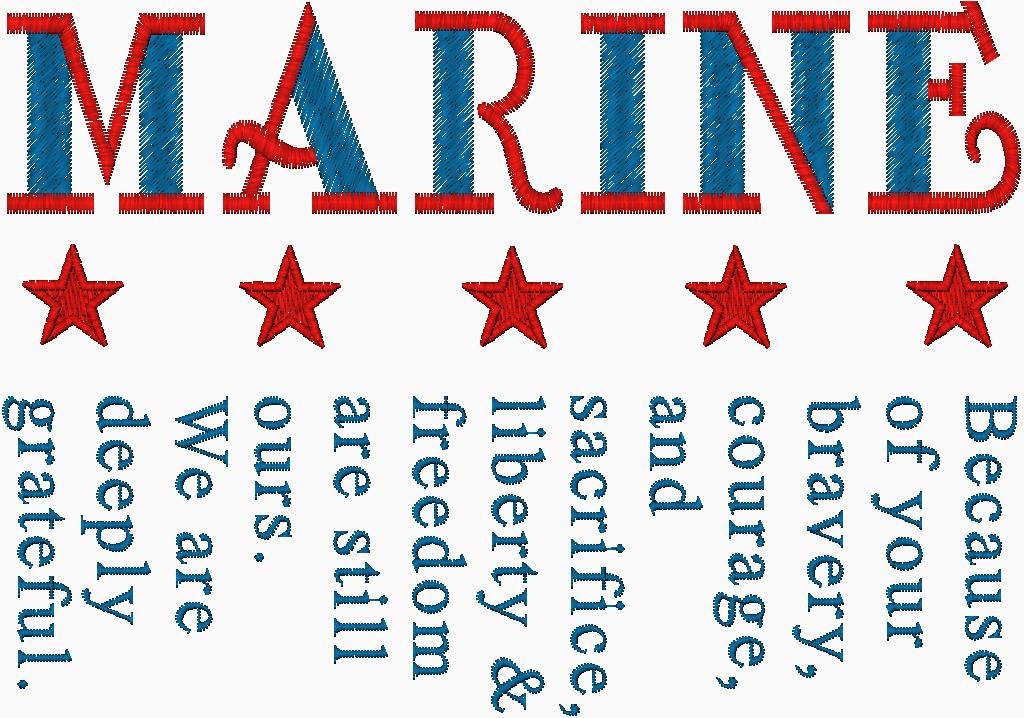 Marine Corps Font