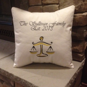 Legal Justice Scales Embroidery Design - SEE 2nd and 3rd Pictures for ...
