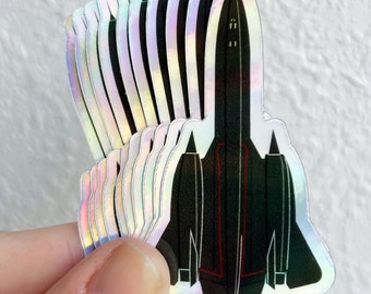 SR-71 Blackbird Sticker Decal / Die Cut / Many Sizes & Colors - Etsy