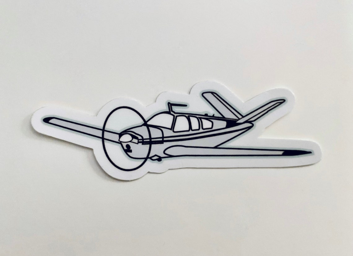 V-tail Bonanza Sticker - Etsy