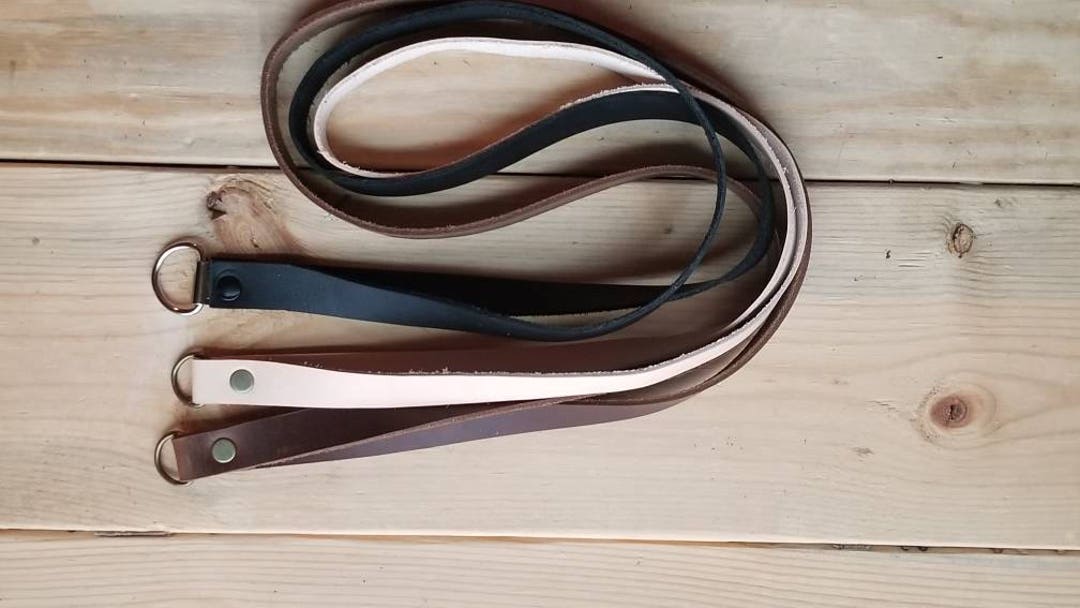 Long Leather Lanyards for Id Badge Holders, Keys or Wallet - Etsy