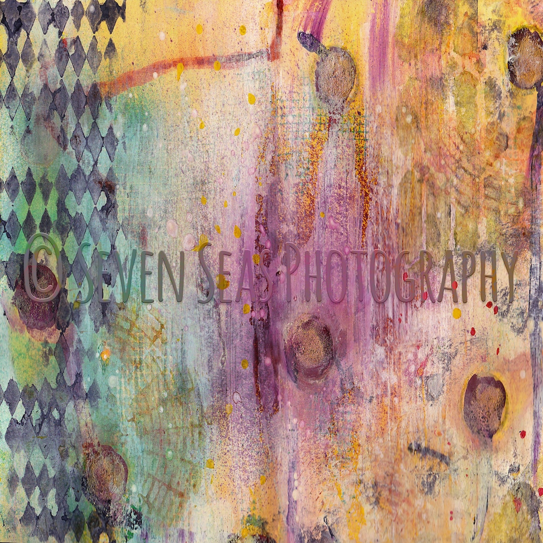 ABSTRACT CIRCUS - Background/texture/overlay - High Res (300dpi) Scan ...