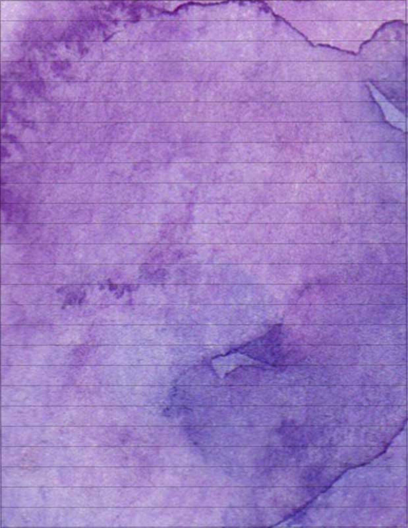 DIGITAL NOTEPAPER Purple Watercolour for Digital Journal - Etsy