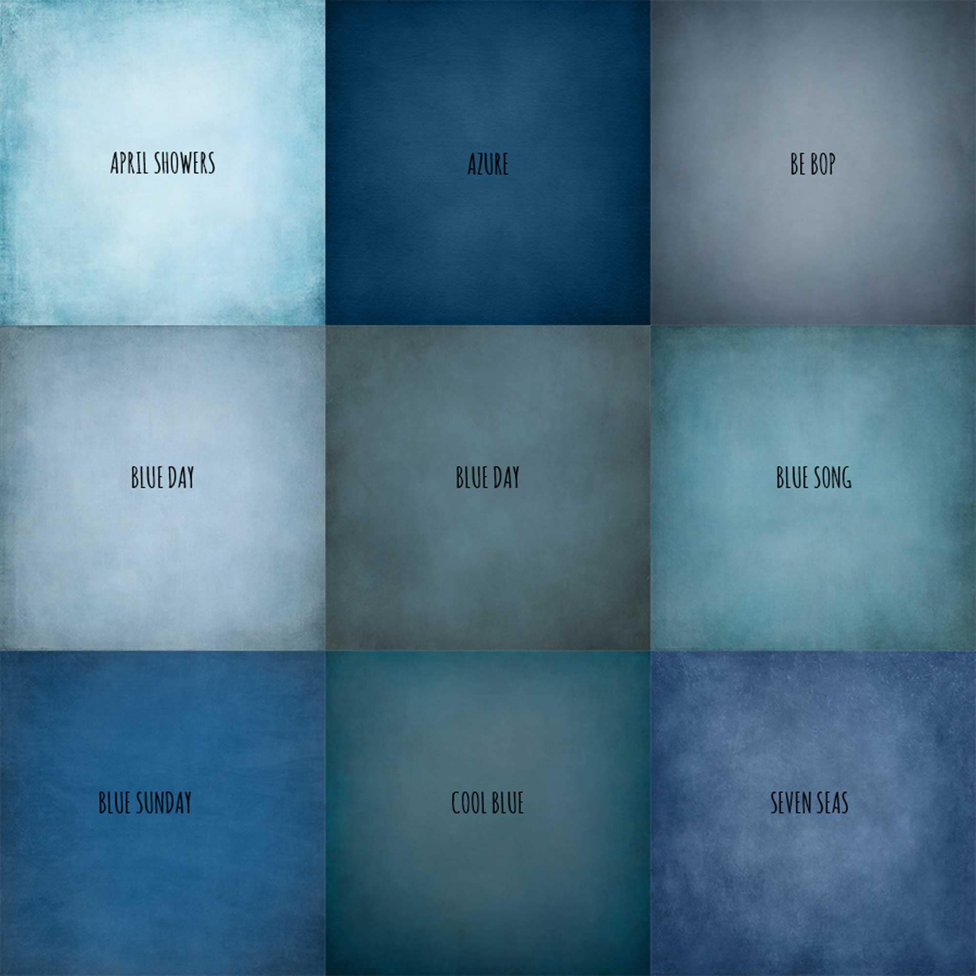 Digital Art Design Blue