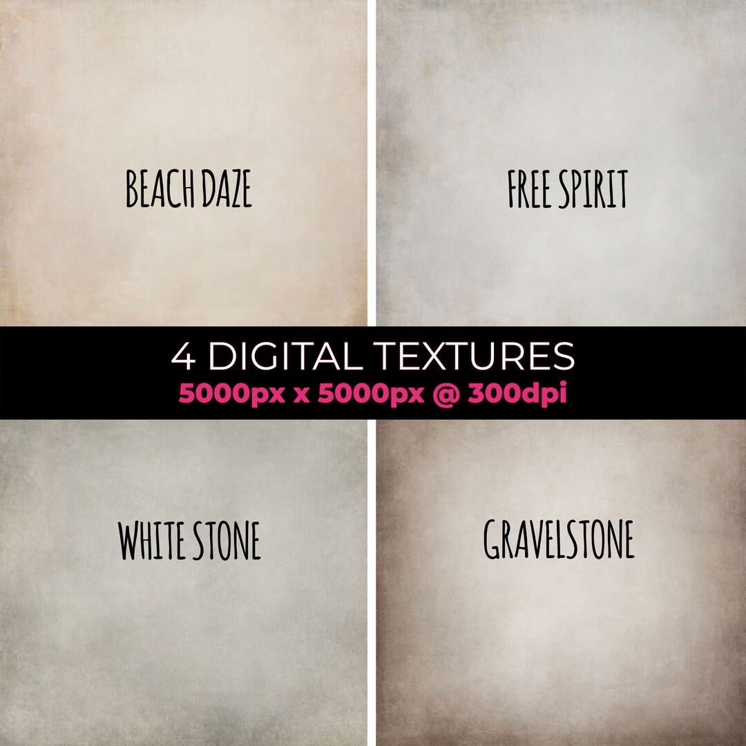 4 DIGITAL BACKGROUNDS - Neutral! Use for Photography, Photoshop ...