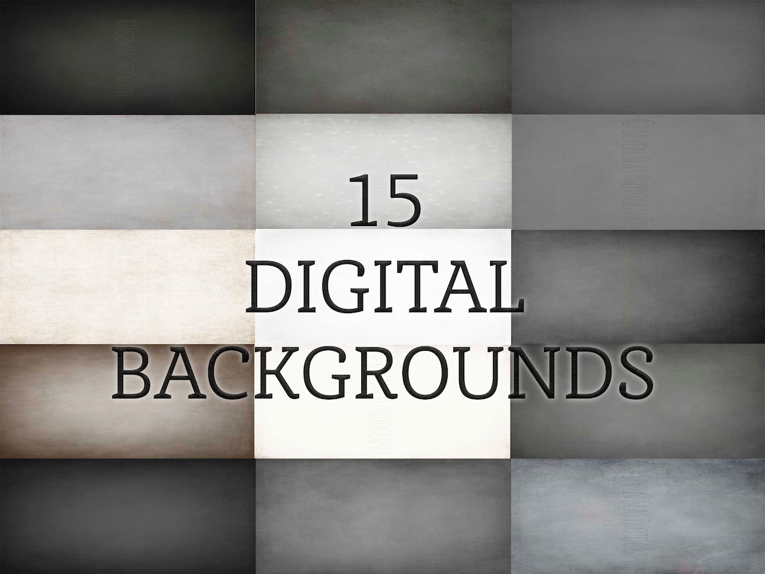15 DIGITAL BACKGROUNDS - Neutral Tones - Photography, Video, Digital ...