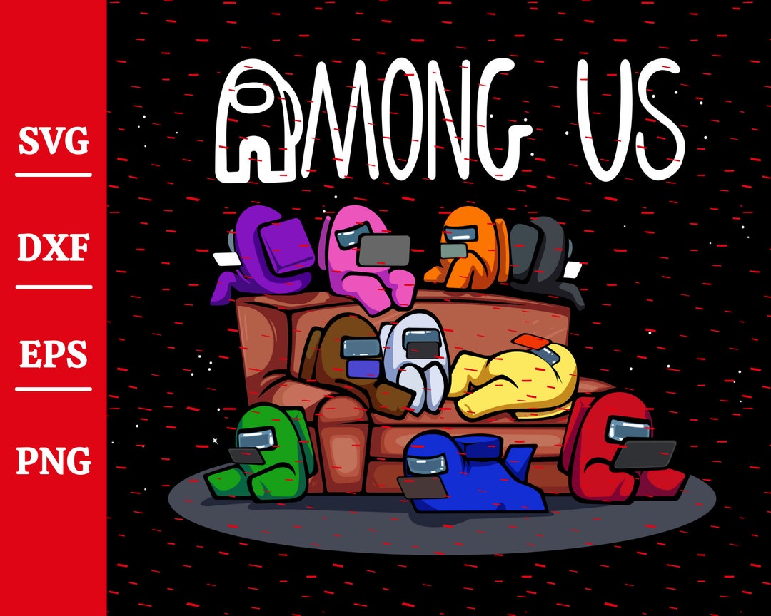 Game Impasta Characters in Couch SVG Galaxy, Layered Instant Download ...