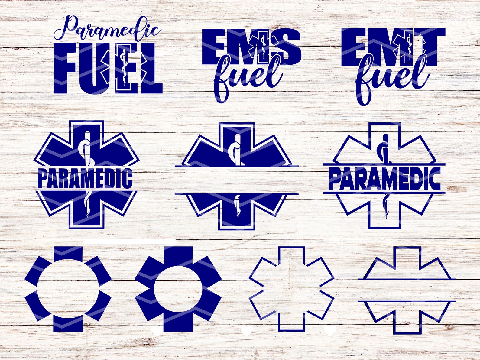 Paramedic SVG Bundle: Star of Life, EMT, EMS (digital Download) - Etsy