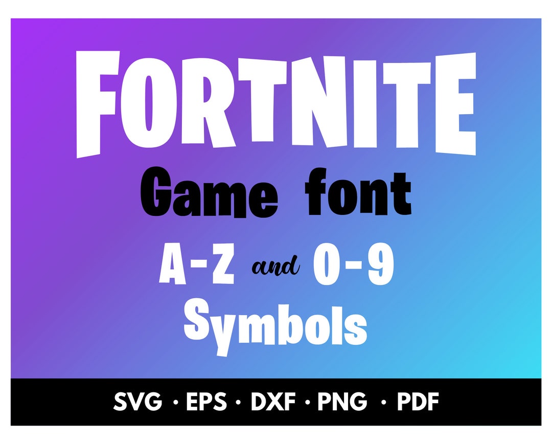 Gamer Font SVG, Letras y números, Fuente de videojuego, Png, Dxf, Eps ...