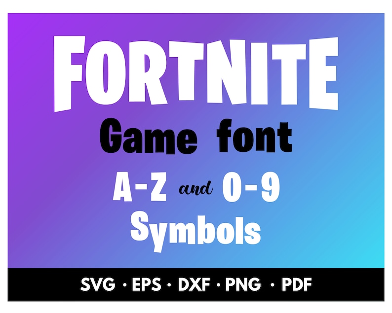 Gamer Font SVG, Letras y números, Fuente de videojuego, Png, Dxf, Eps ...