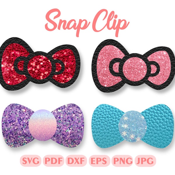 Snap Clips Svg - Etsy