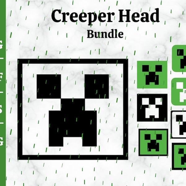 Creeper Svg - Etsy