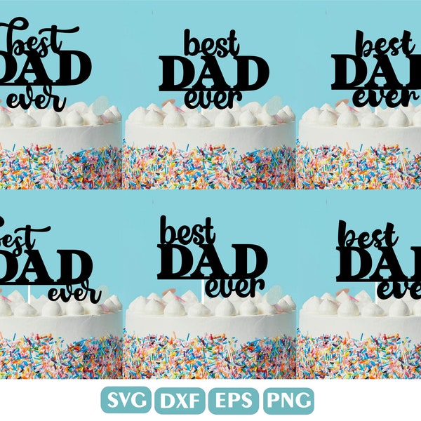 Dad Cake Topper - Etsy