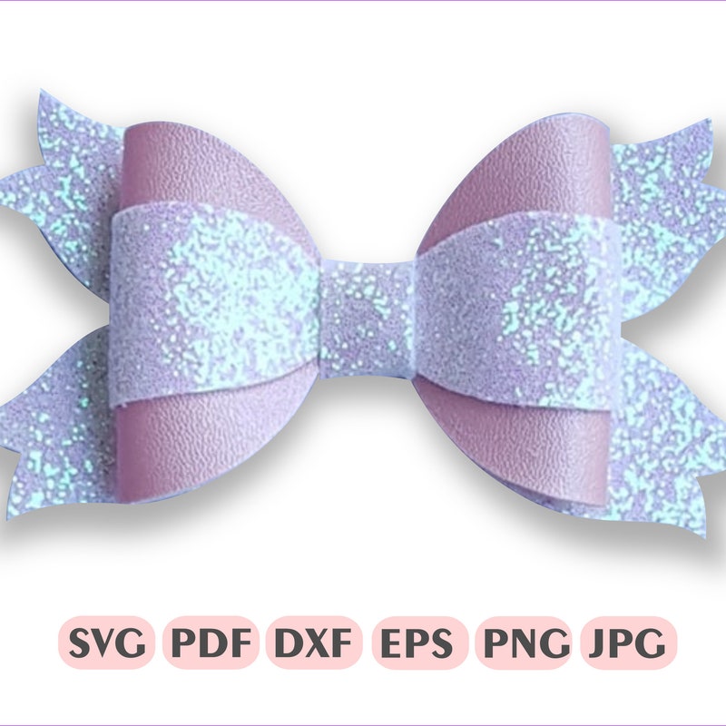 Leather Bow Svg - Etsy