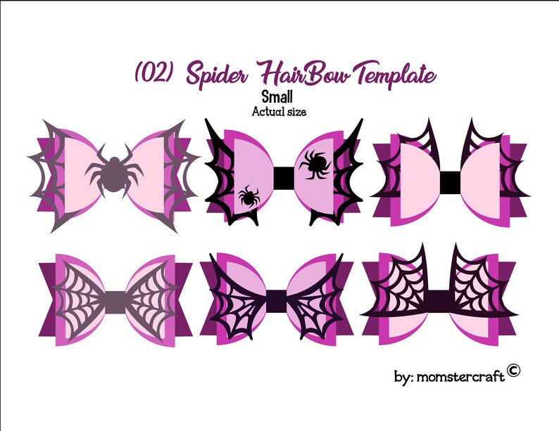 Bat Bow Template SVG Halloween Bow SVG Bow Template Hair - Etsy