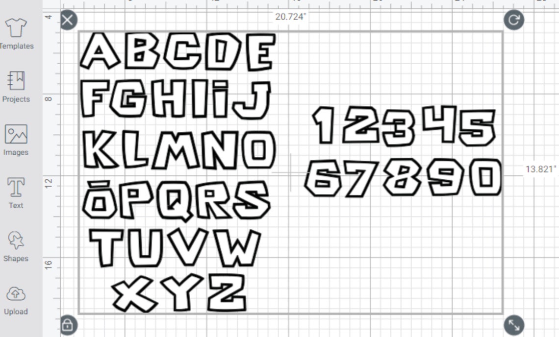 Roblox Font SVG Letras y números Fuente de videojuegos Png | Etsy