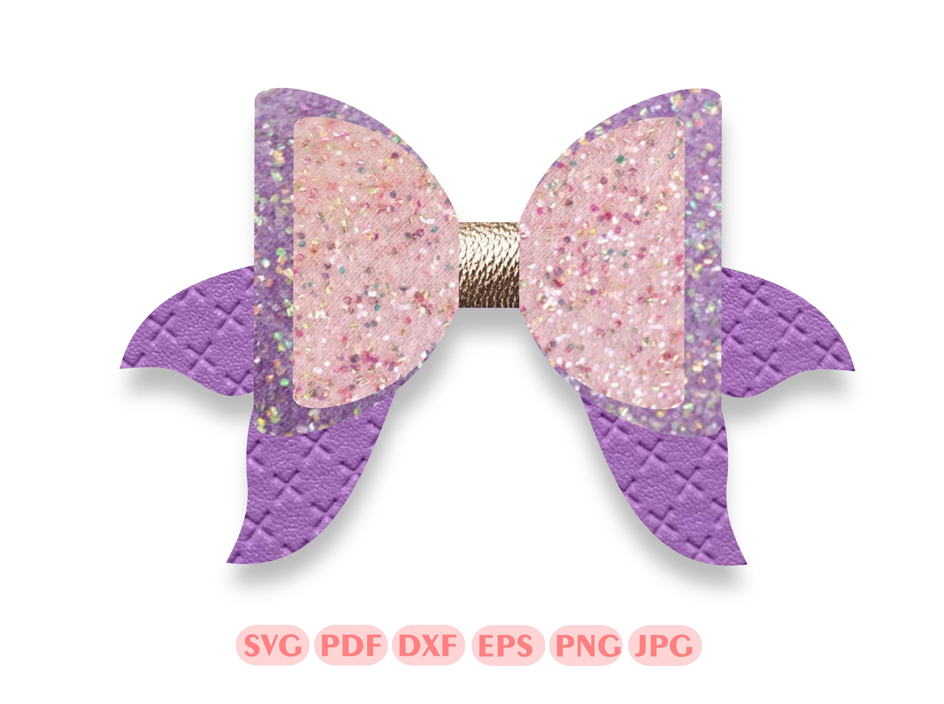 Bow Template SVG Bow SVG Bow Template Hair Bow Template | Etsy