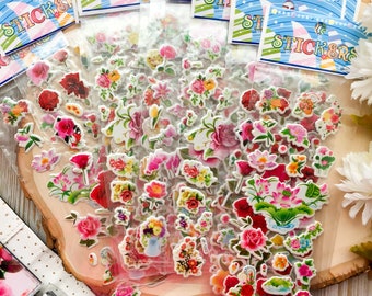 Puffy stickers | Etsy