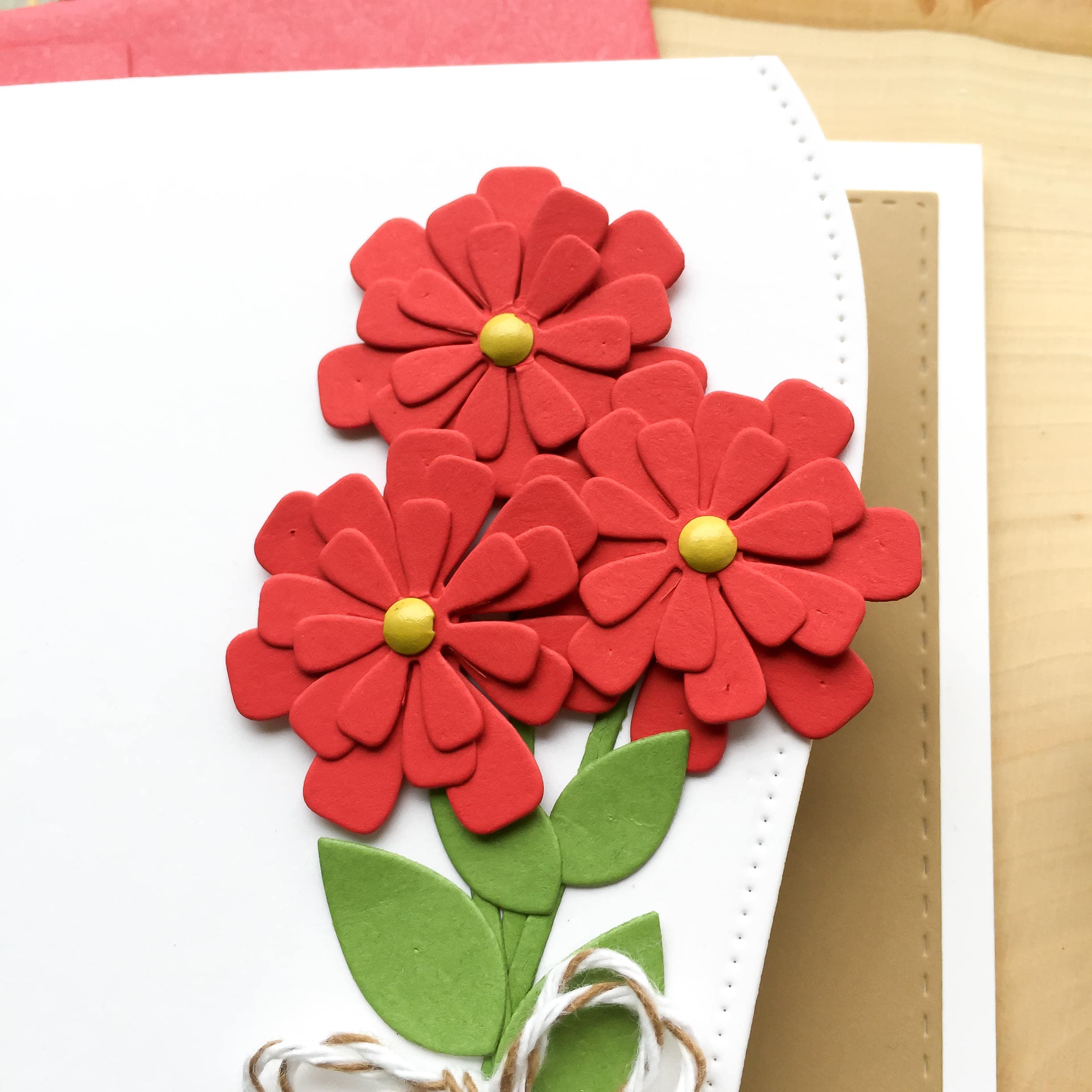 Handmade Birthday Card Flower Birthday Card Happy Birthday | Etsy