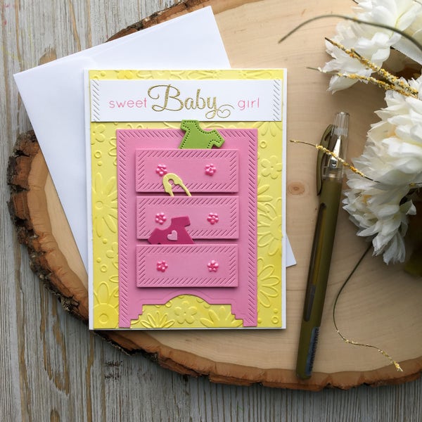 Handmade Baby Card - Etsy
