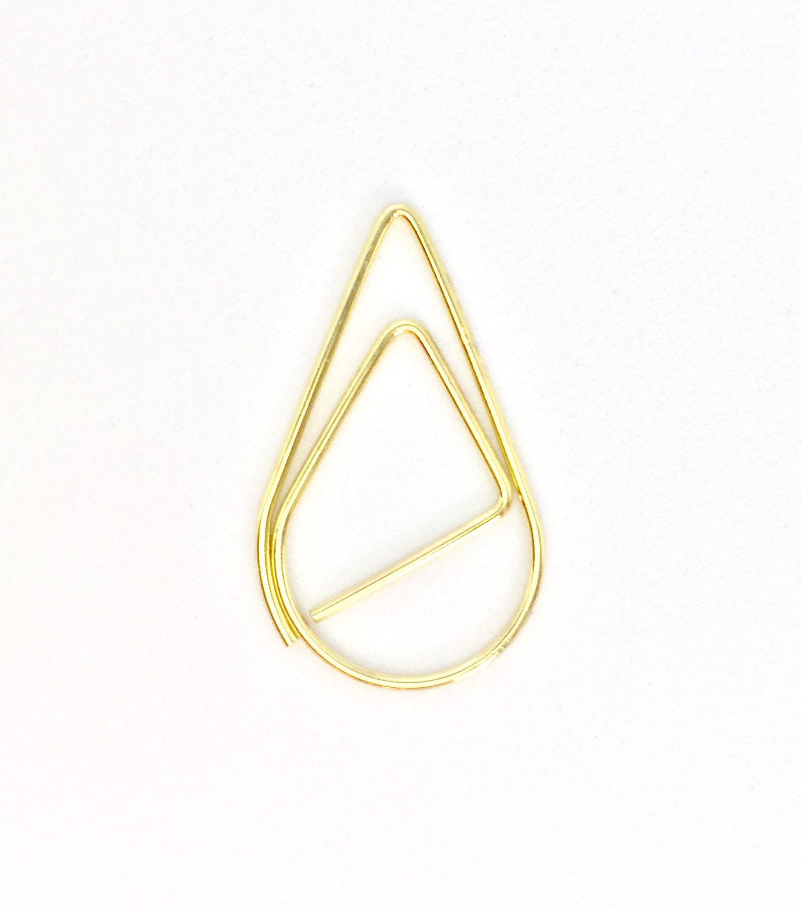 Gold Paper Clips 50 PCS Planner Decorations Office - Etsy