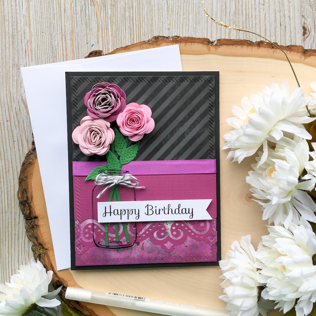Handmade Birthday Card for Mom Gift Ideas for Mom Greeting Card for ...