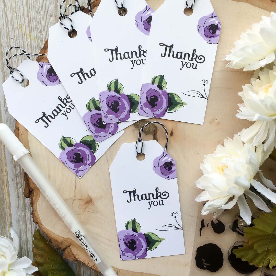 10PCS Thank You Tags, Handmade Tags, Handmade Thank You Tags, Thanks ...