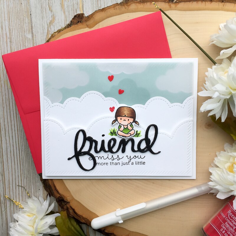 Miss You Friend Card - Etsy