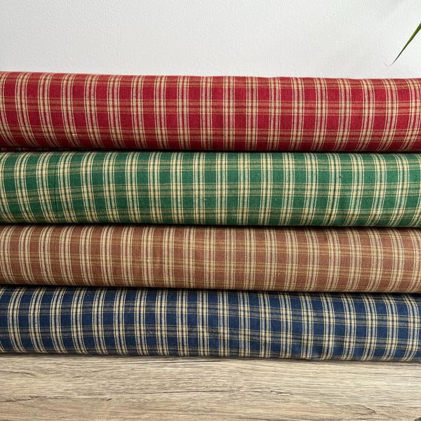 Homespun Fabric - Etsy