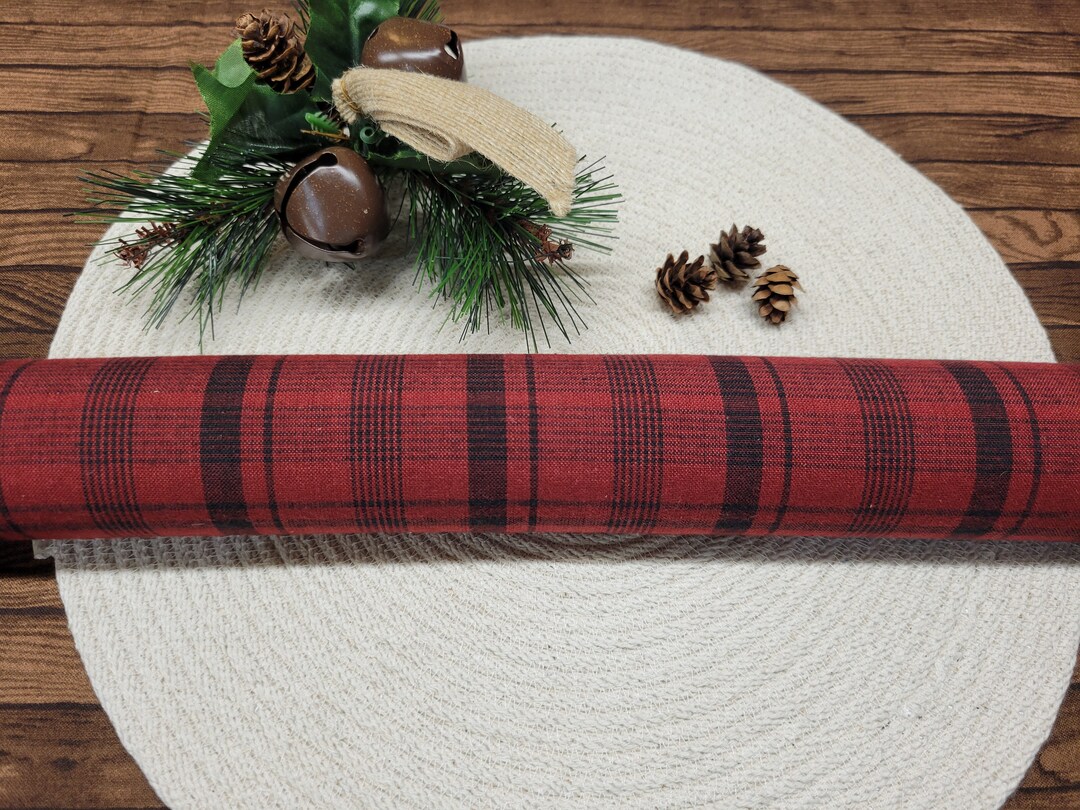 Cedar or Balsam Draft Blocker, Breeze Blocker, Draft Block in Red and ...