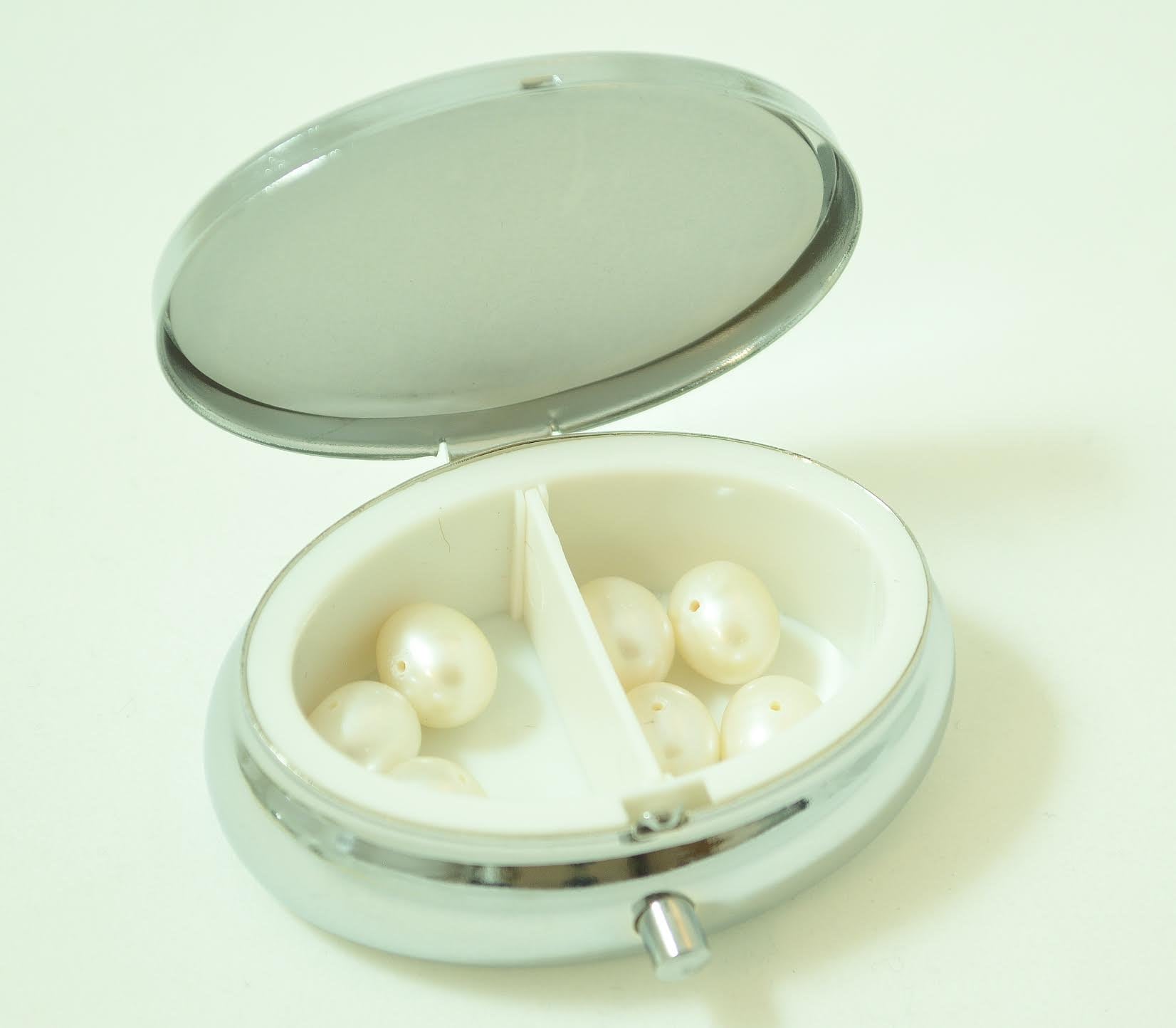 Filigree Jeweled Pill Box - Etsy