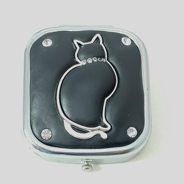 Cat Compact Mirror - Etsy
