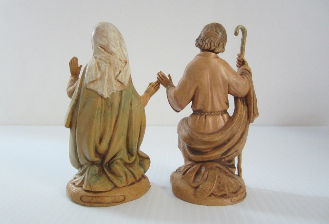 Fontanini Joseph and Mary Nativity Family Set Vintage 1983 - Etsy