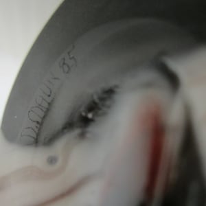 6 1/2" David Mauk Vase Signed Original Art Glass • Vintage 1985 ...