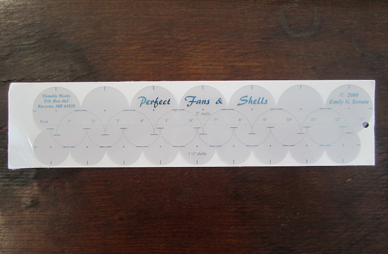 Thimble Works Templates for Quilting and Stitchery Clear | Etsy