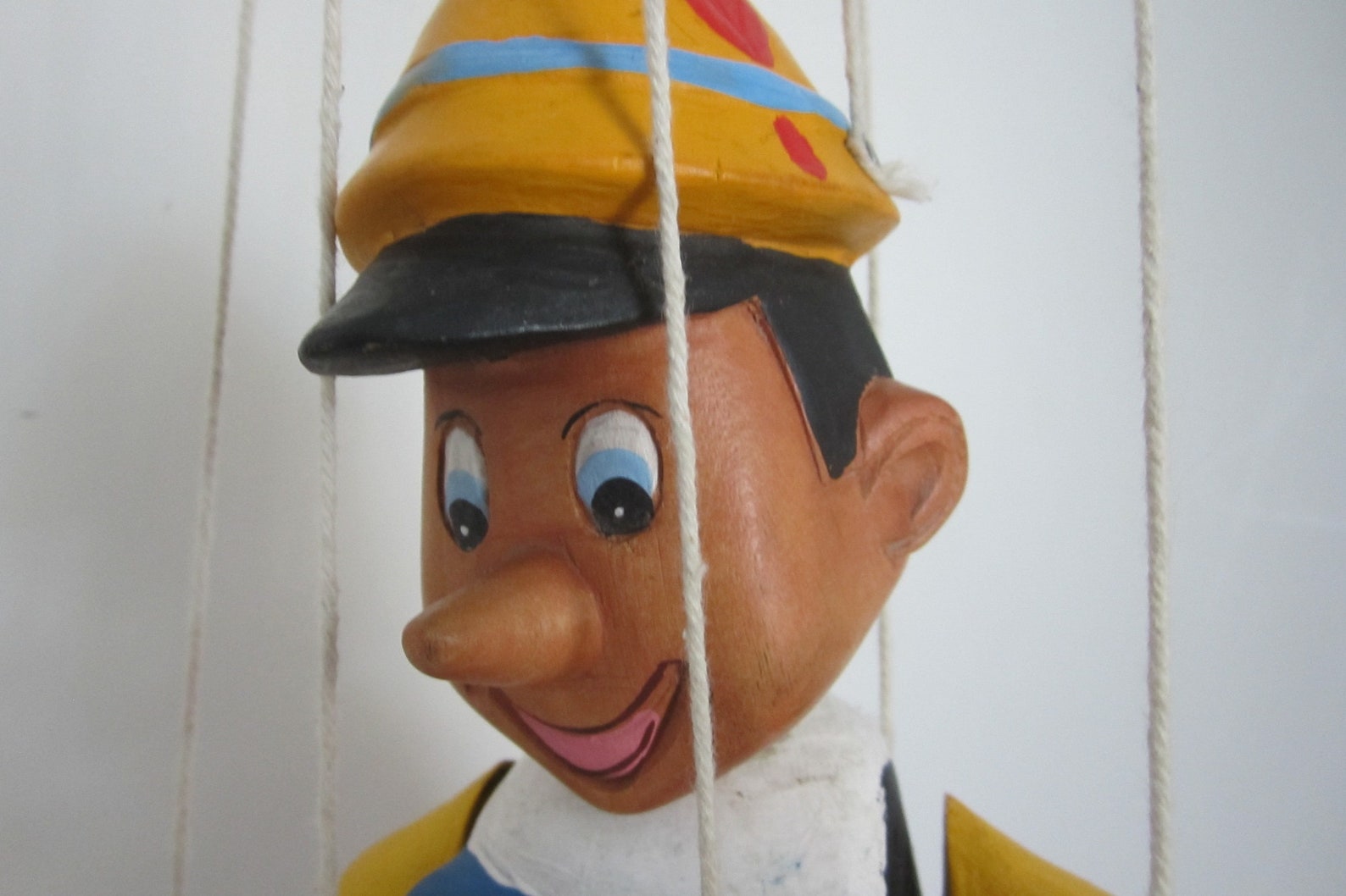 15 Wooden Pinocchio Marionette String Puppet Vintage - Etsy