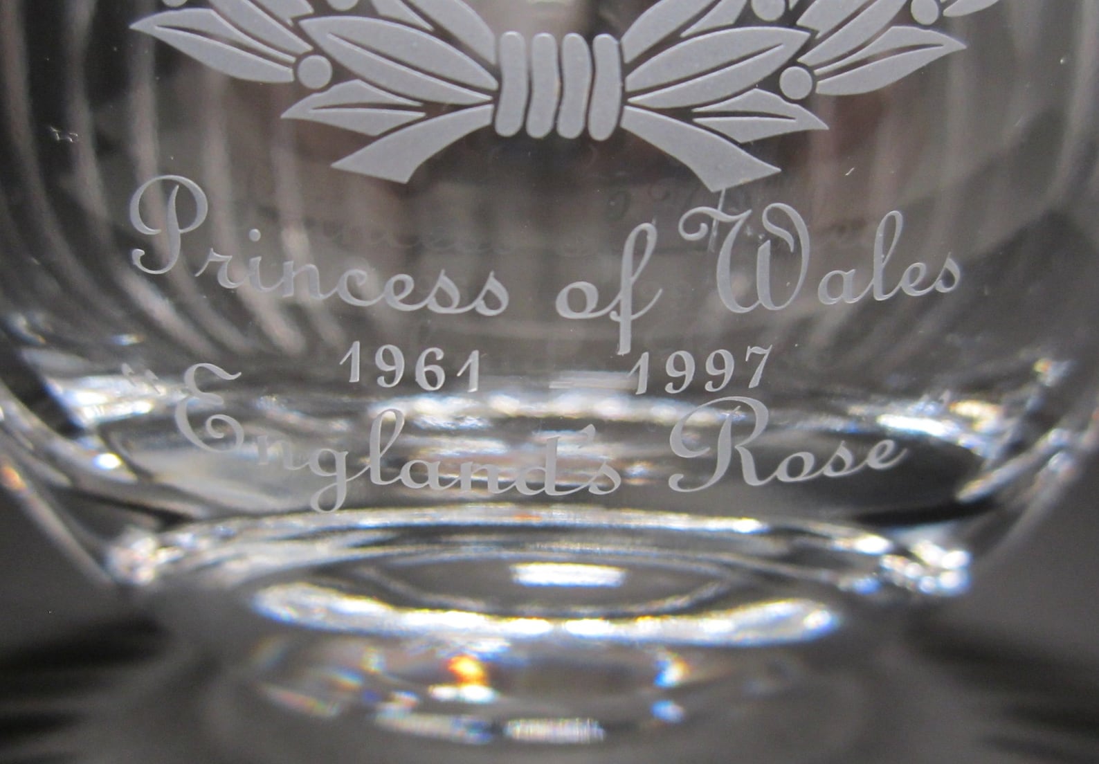 Stuart Crystal Diana Princess of Wales Commemorative Votive - Etsy
