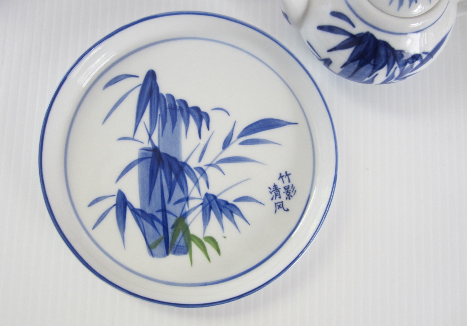 10-pc Miniature Chinese Tea Set in Red Brocade Box Vintage | Etsy