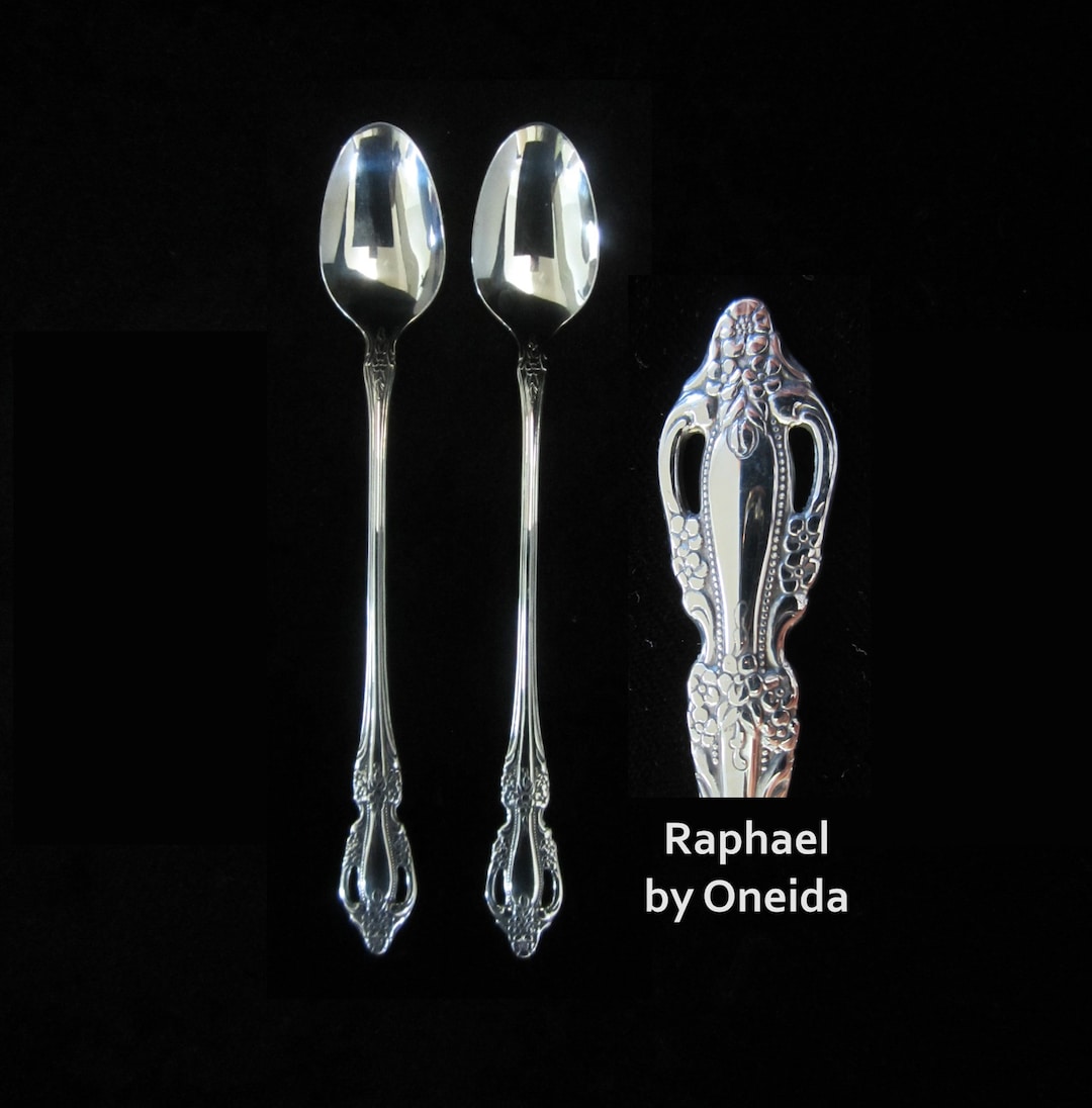 2-pc Raphael Iced Tea Spoon by Oneida Ltd • Distinction Deluxe HH ...