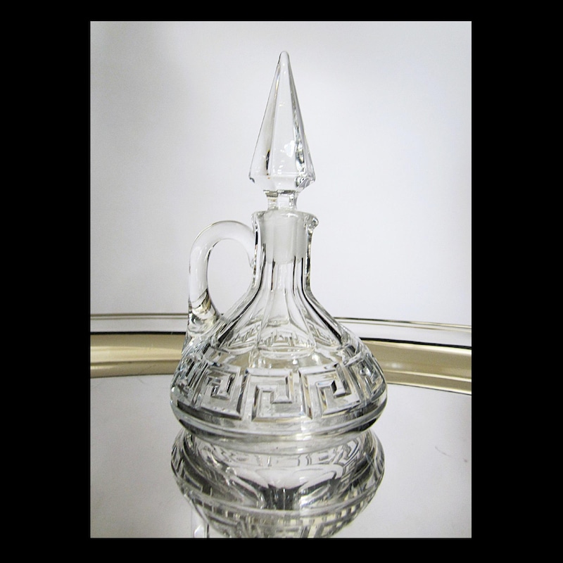 Vintage Heisey Bottle - Etsy