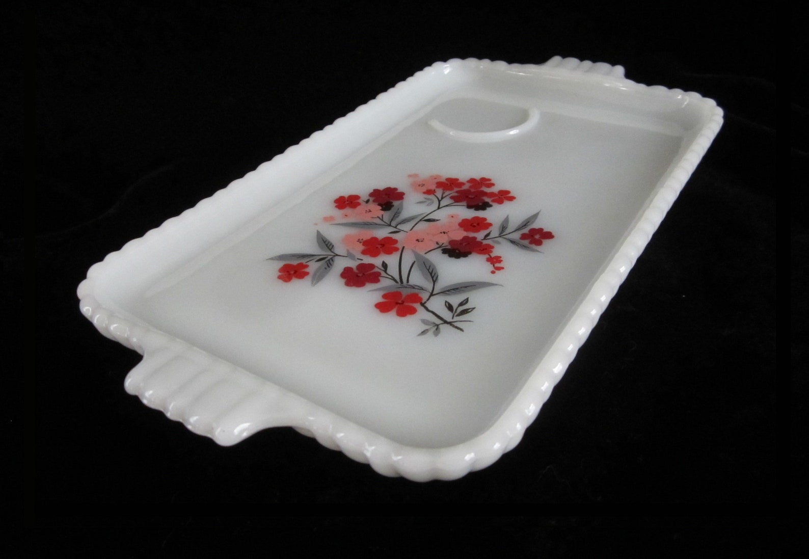 4-pc Primrose Snack Plate by Anchor Hocking Fire King - Etsy