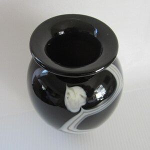 6 1/2" David Mauk Vase Signed Original Art Glass • Vintage 1985 ...