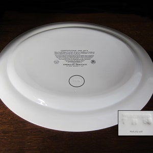 Vintage Wedgwood Platter: Constitution Vs Java Ships, 1968 American ...